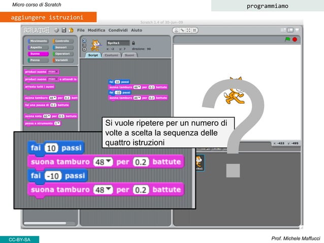 Micro corso di scratch - per incominciare ad imparare a programmare | PPT