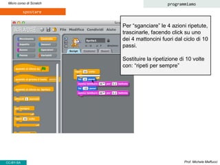 Micro corso di scratch - per incominciare ad imparare a programmare | PDF