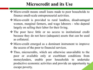 Microcredit and Rural Development .pptx
