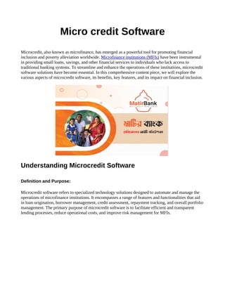 Micro Credit Software Libre office Doc.pdf