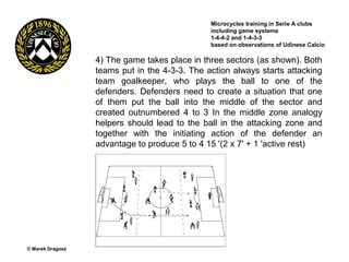 Microcycles in serie A - Udinese Calcio | PPT