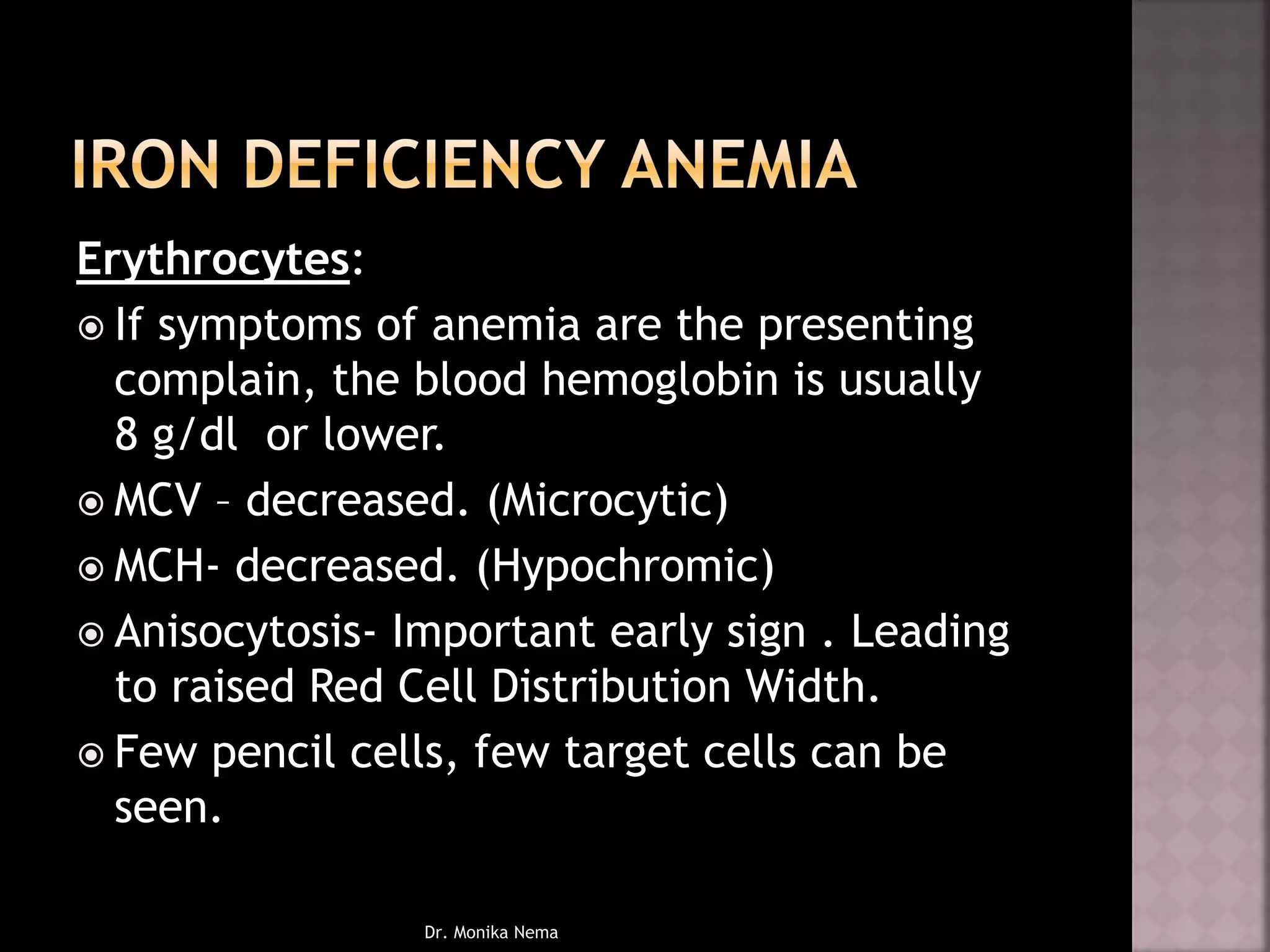 Microcytic anemia | PPTX