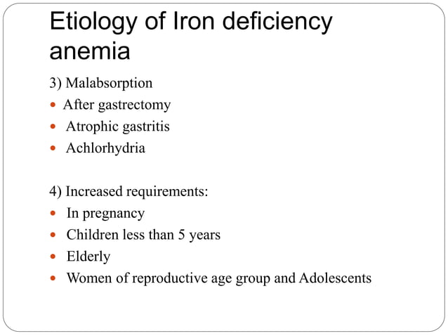 Microcytic hypochromic anemia | PPTX
