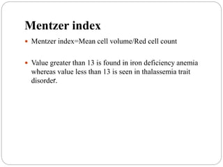 Microcytic hypochromic anemia | PPTX