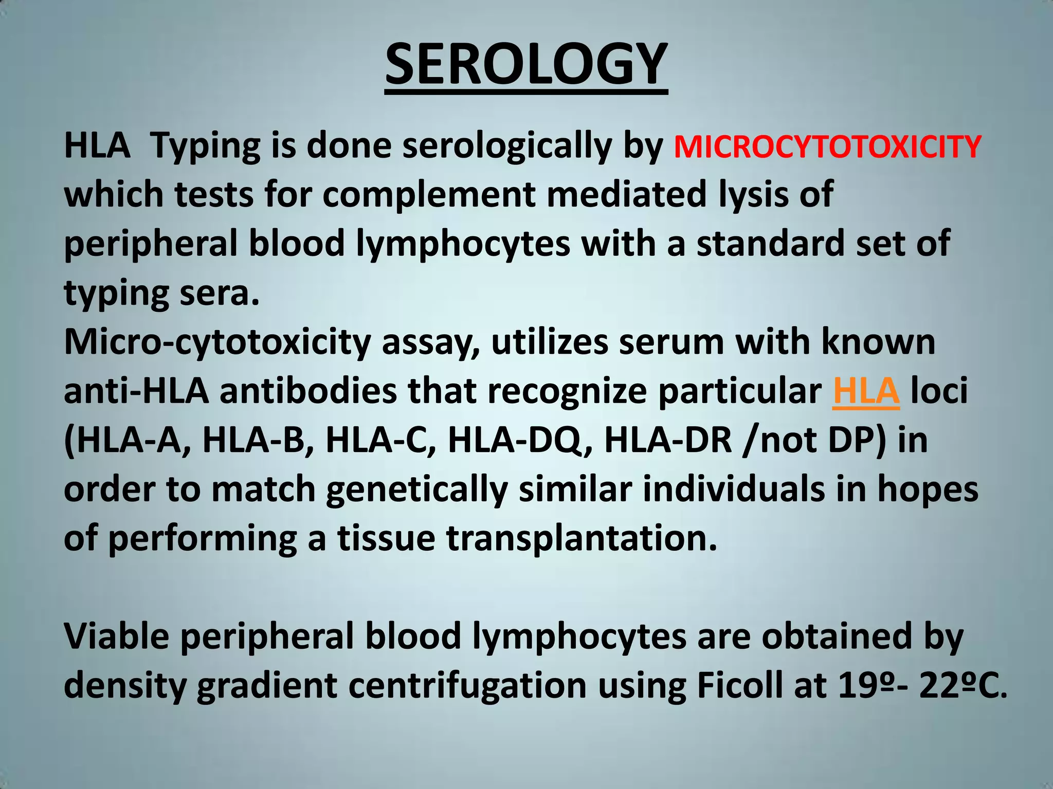 Microcytotoxicity | PPTX