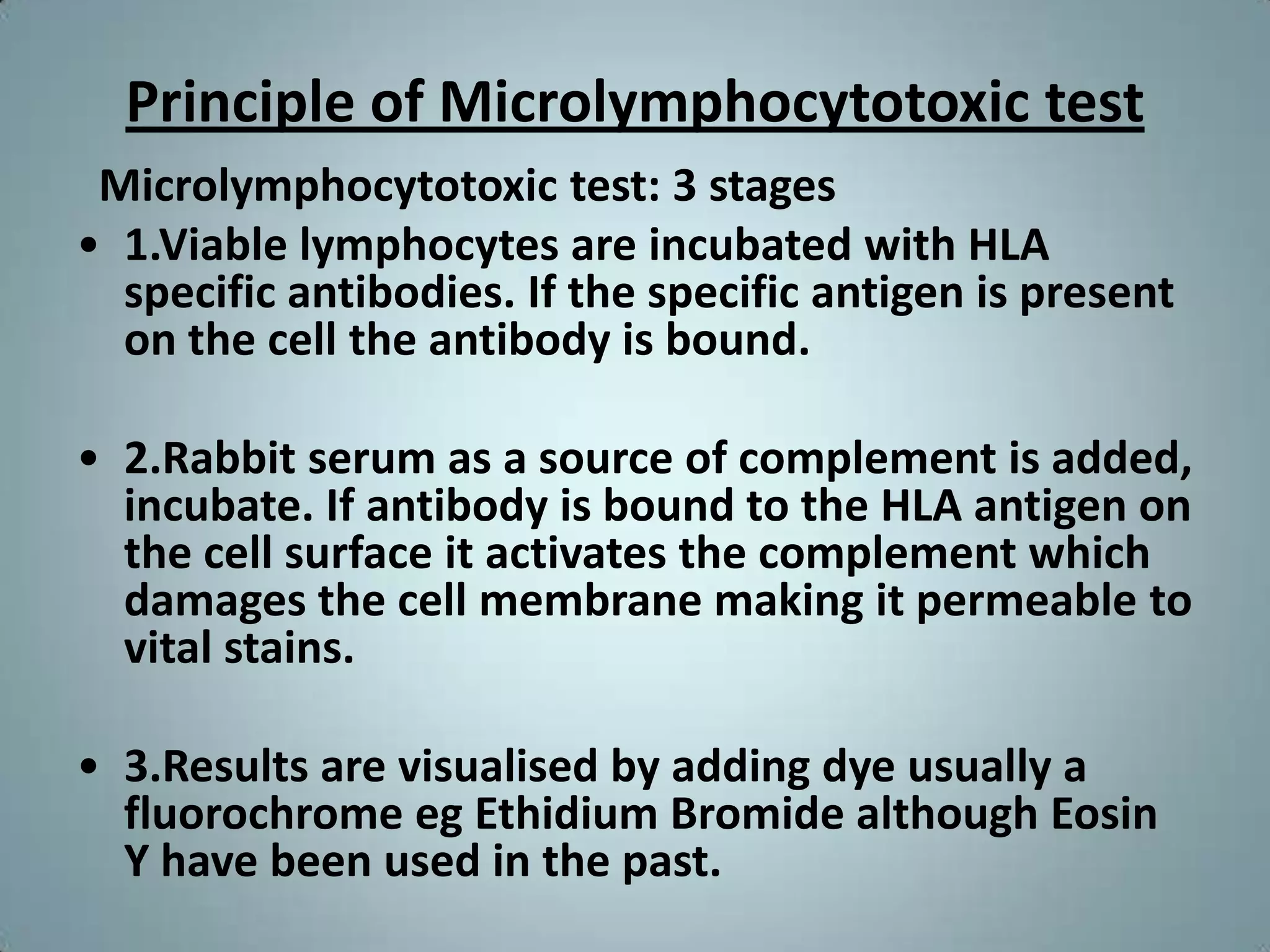 Microcytotoxicity | PPTX