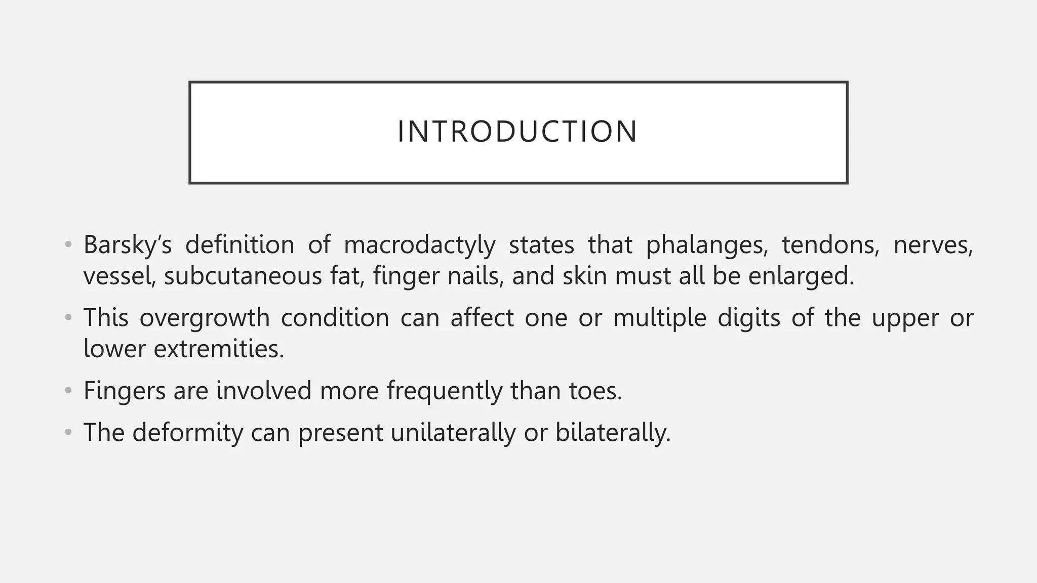 Microdactyly, macrodactyly and hemangioma.ppt