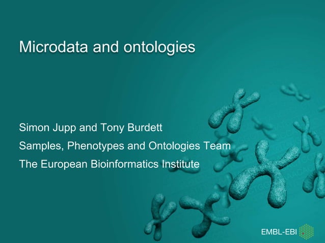schema.org and biomedical ontologies | PPTX