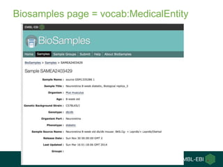 schema.org and biomedical ontologies | PPTX