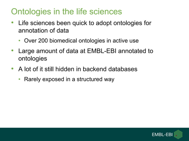 schema.org and biomedical ontologies | PPTX