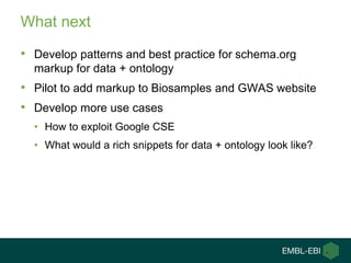 schema.org and biomedical ontologies | PPTX