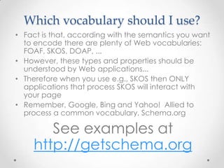 Microdata for Dummies | PPTX