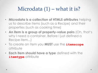 Microdata for Dummies | PPT