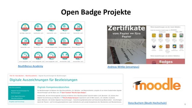 Allgemeine Einführung zu Microdegrees und Badges | PPT