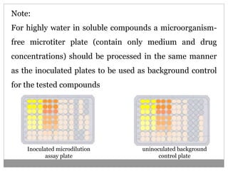 Microdilution assay | PPT