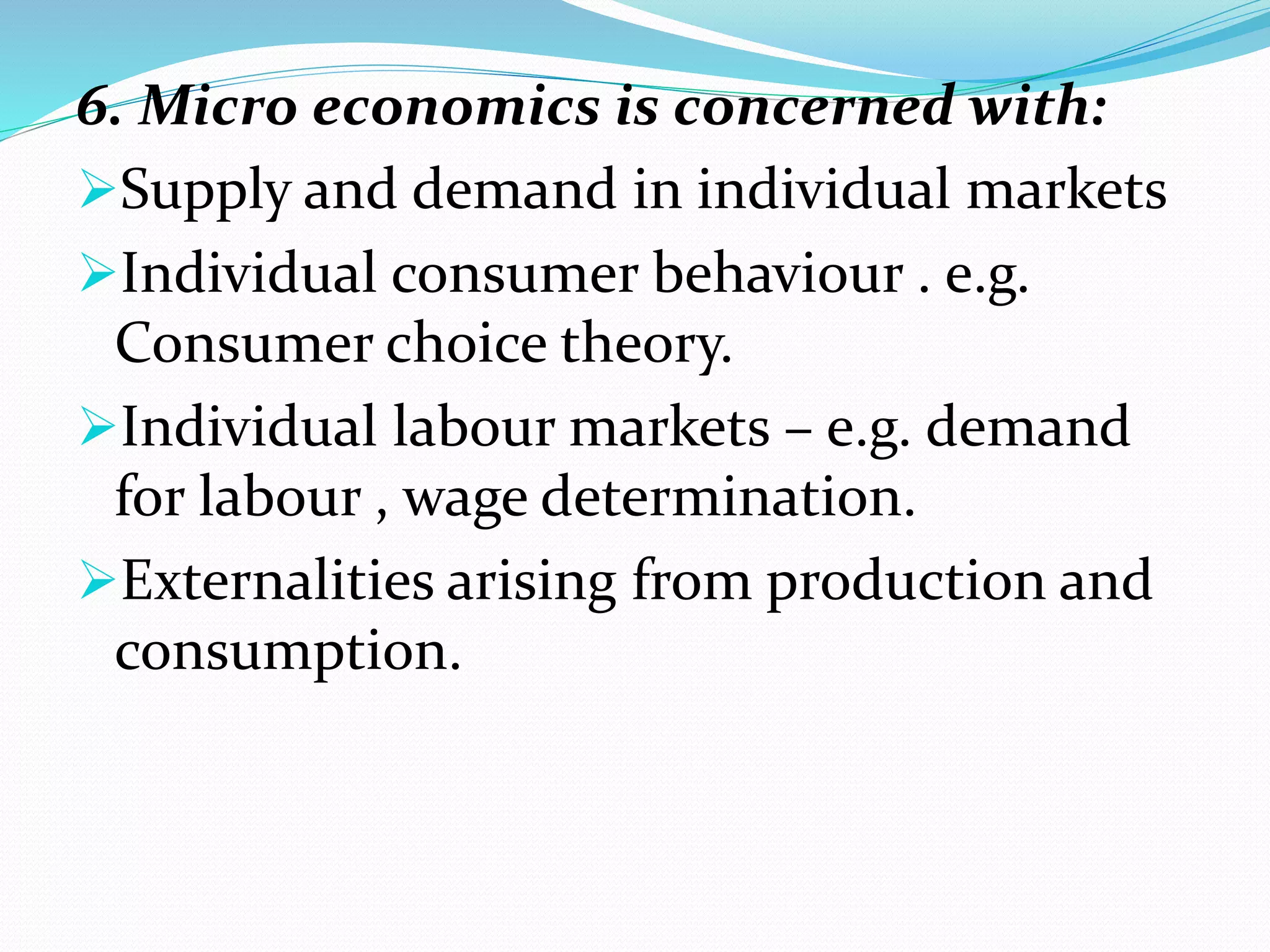 MICRO ECONOMICS-CHAPTER-1 | PPTX