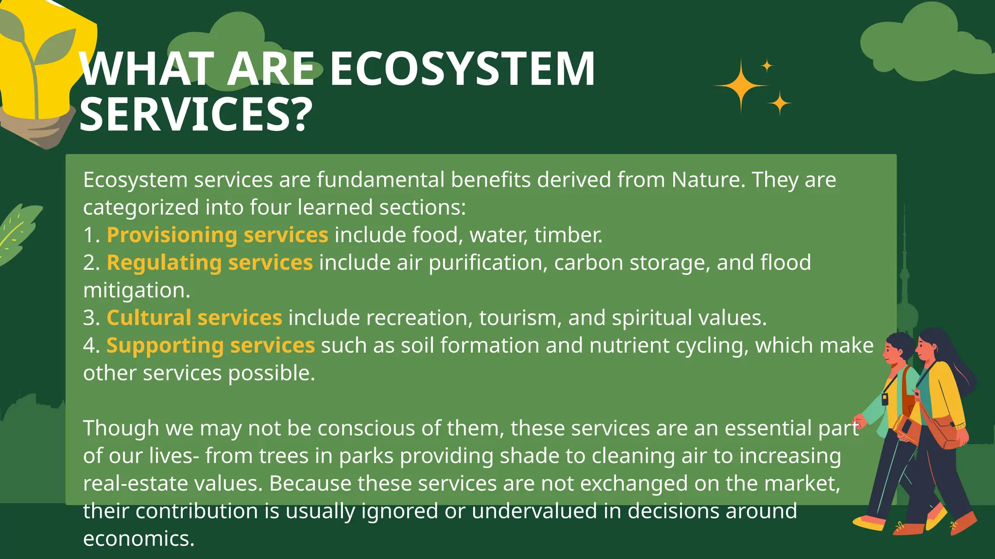 Microeconomic Approaches to Valuing Ecosystem Services | PPTX