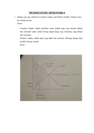 Microeconomic homework | DOCX