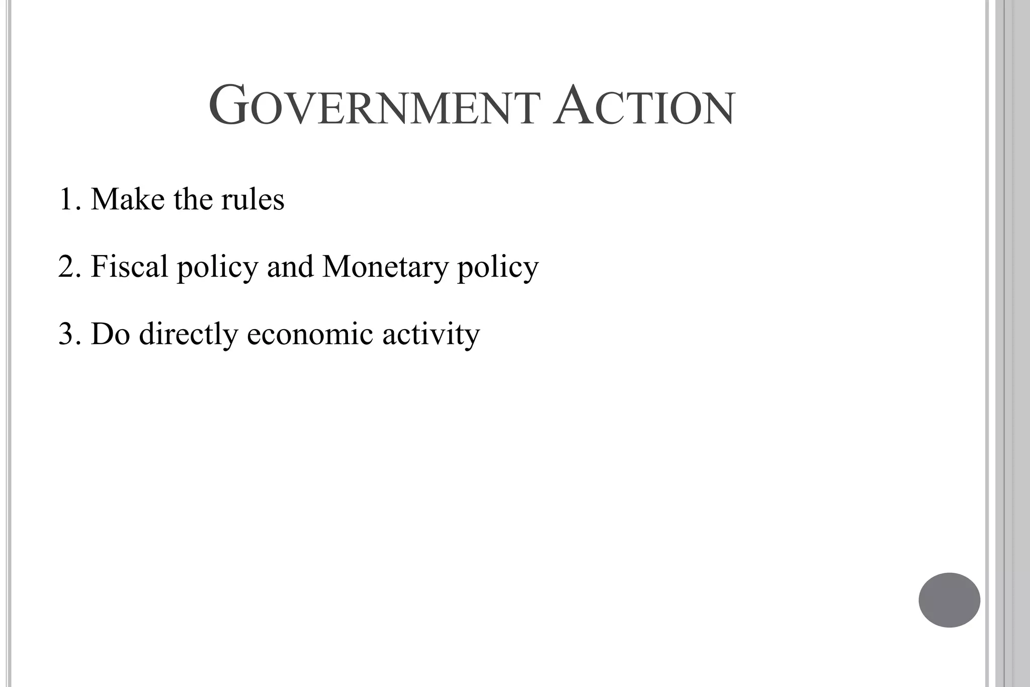 The Pattern Of An Economy Activity | PPTX