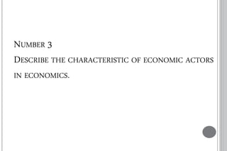 The Pattern Of An Economy Activity | PPTX