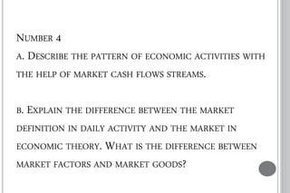 The Pattern Of An Economy Activity | PPTX