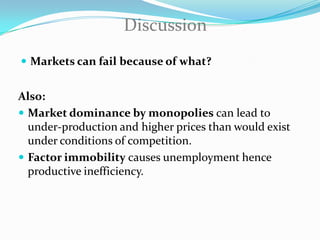Microeconomics : Market Failure | PPT
