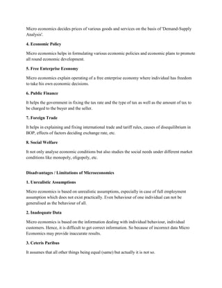 Microeconomics | DOCX