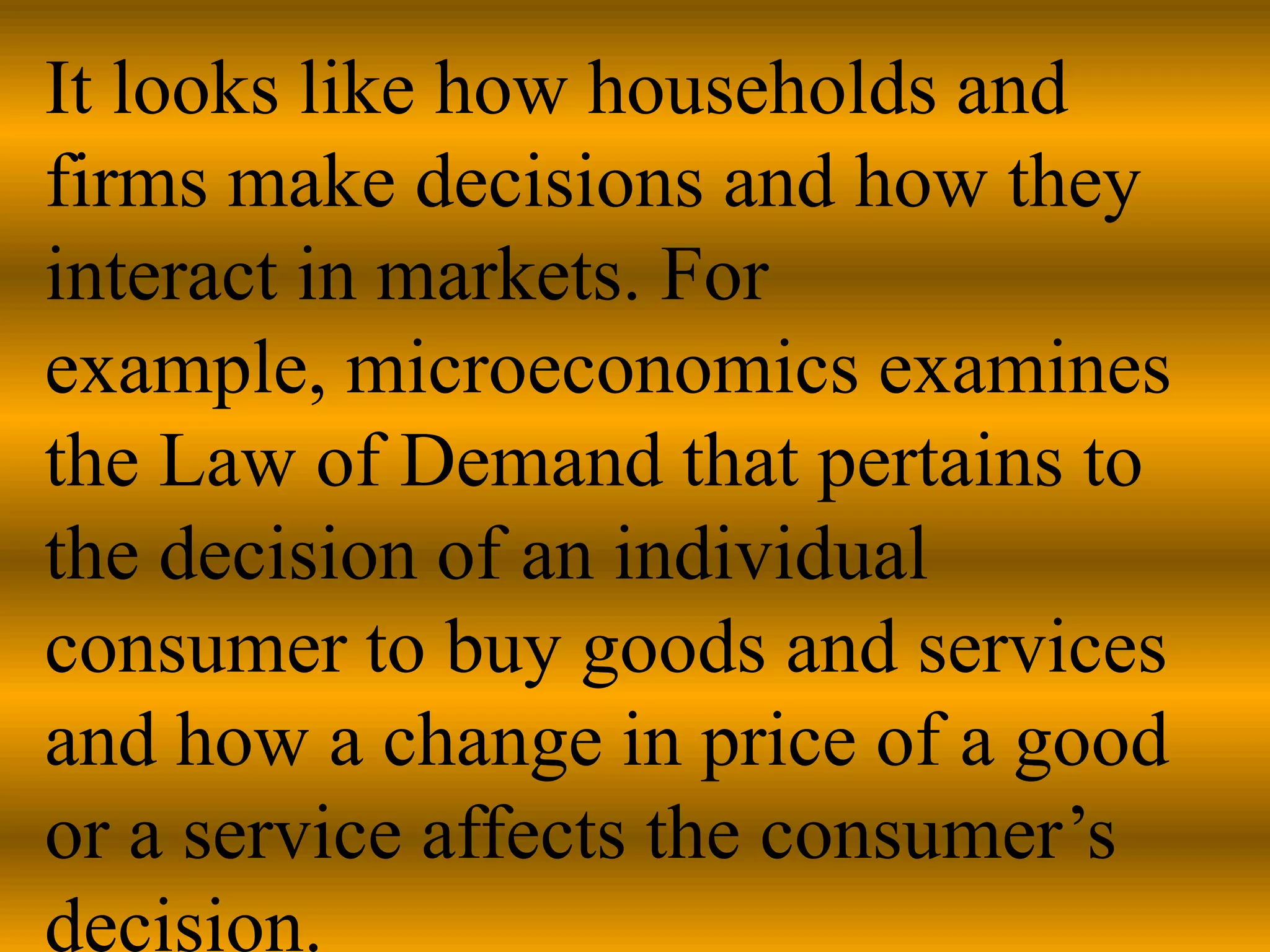 Microeconomics | PPTX