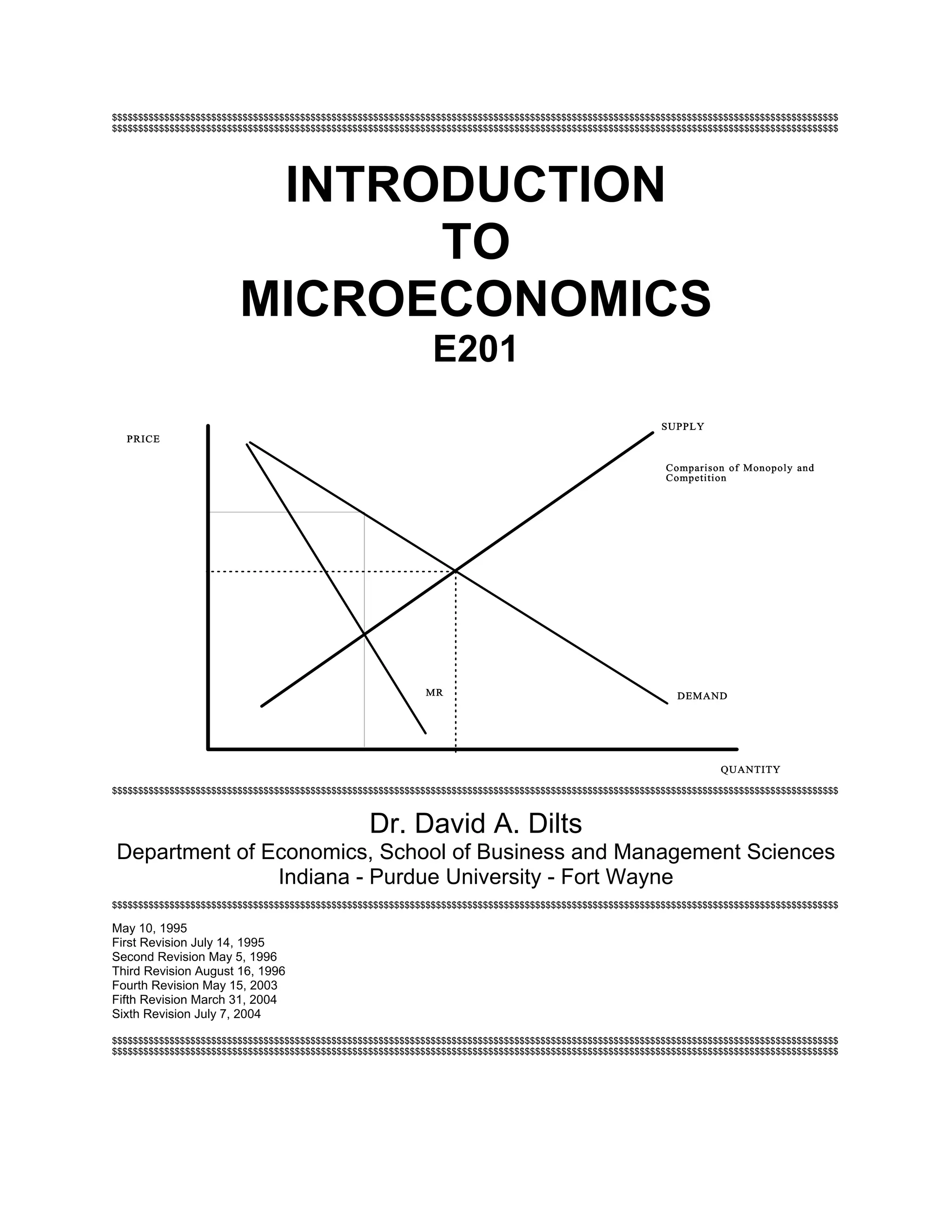 Introductio to Microeconomics | PDF