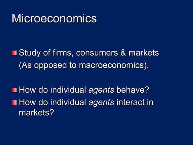 microeconomics.ppt | Free Download