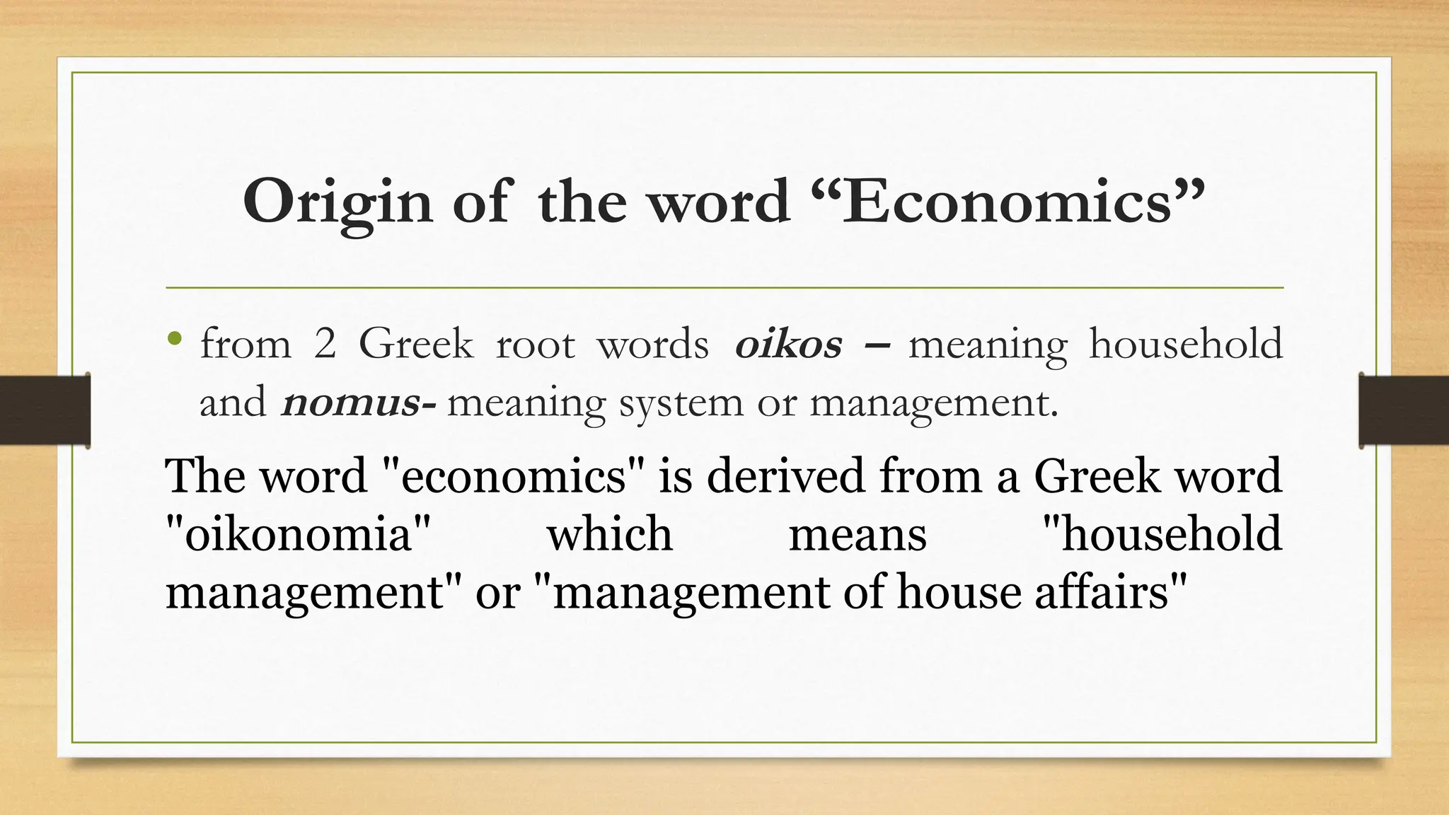 MICROECONOMICS for bs entrepreneurship.... | PPTX
