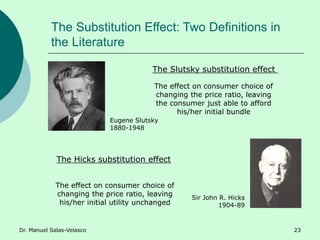 Microeconomics: Income and Substitution Effects | PDF