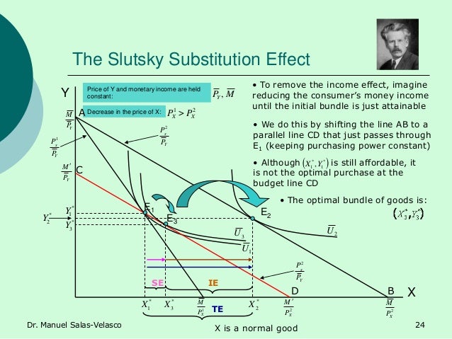 Microeconomics: Income and Substitution Effects