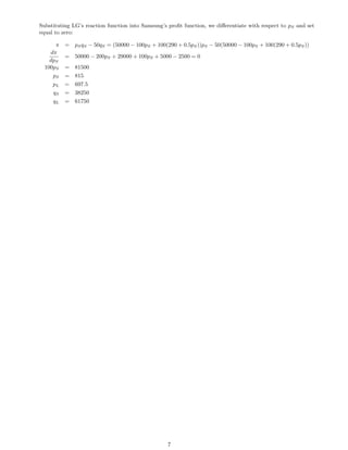 Microeconomics2 final exam_answers | PDF