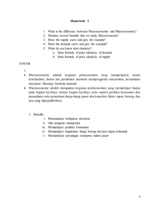 Microeconomics compilation semester 2 | PDF