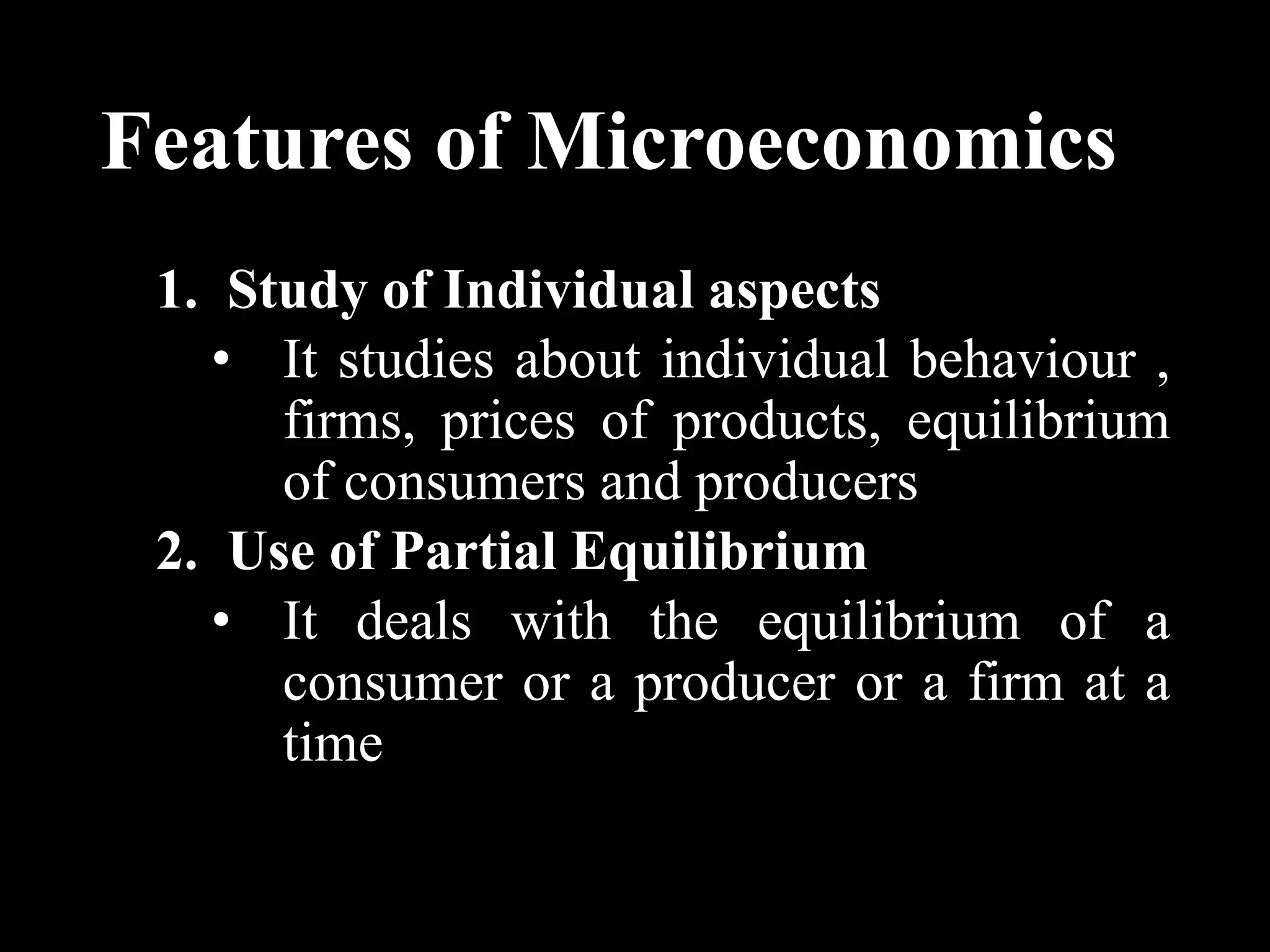 Microeconomics introduction | PPTX