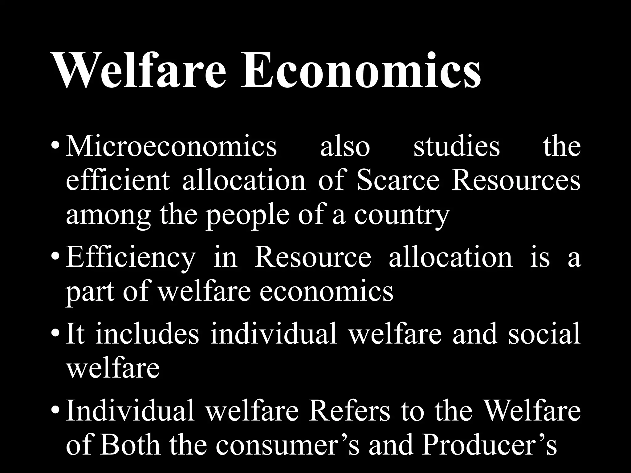 Microeconomics introduction | PPTX