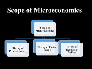 Microeconomics introduction | PPTX
