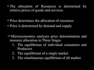 Microeconomics introduction | PPTX