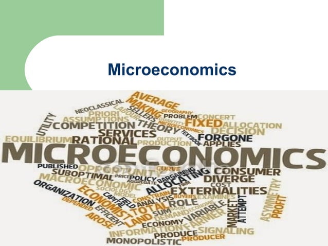 Microeconomics lecture.2 | PPT