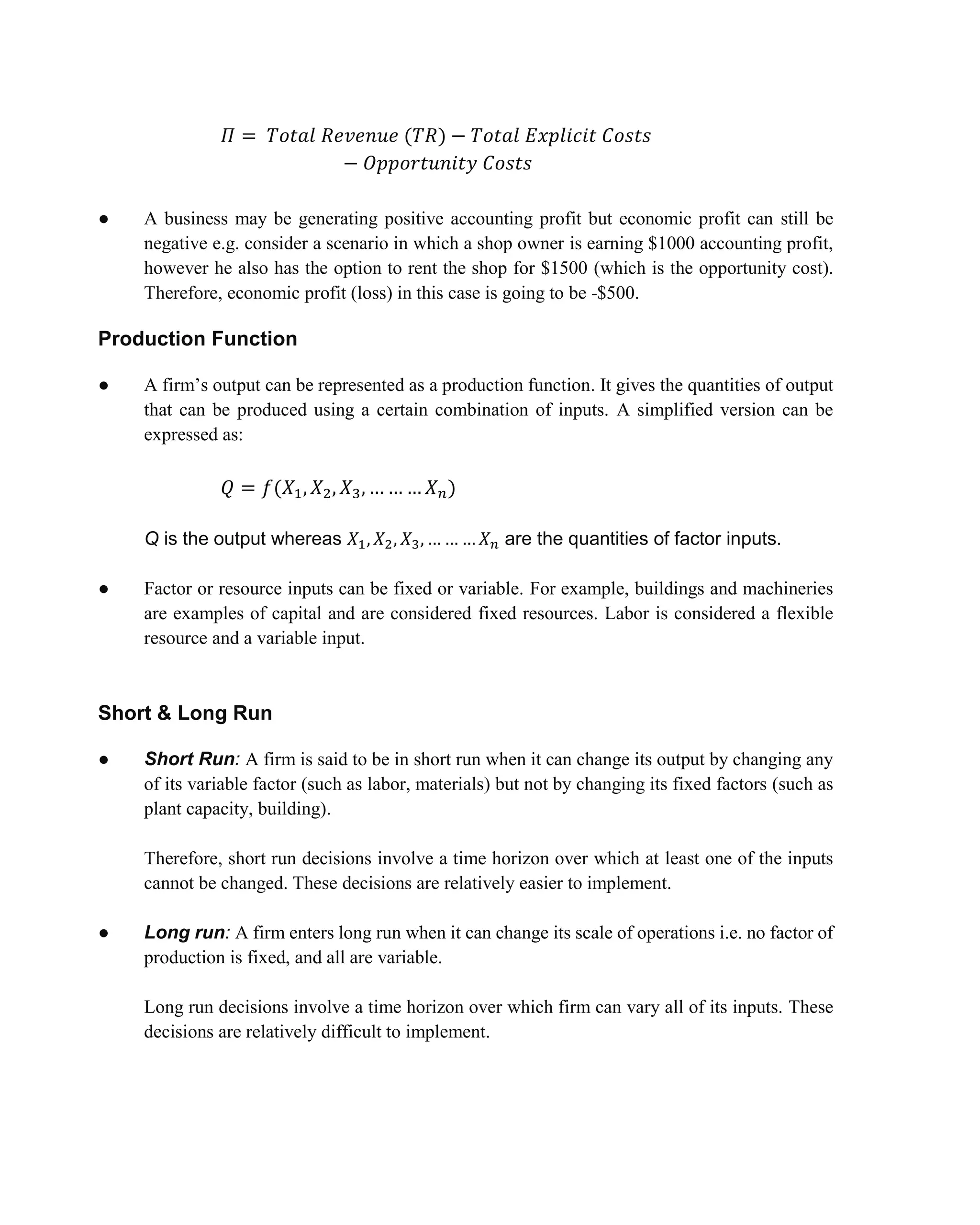 Microeconomics lecture notes | PDF