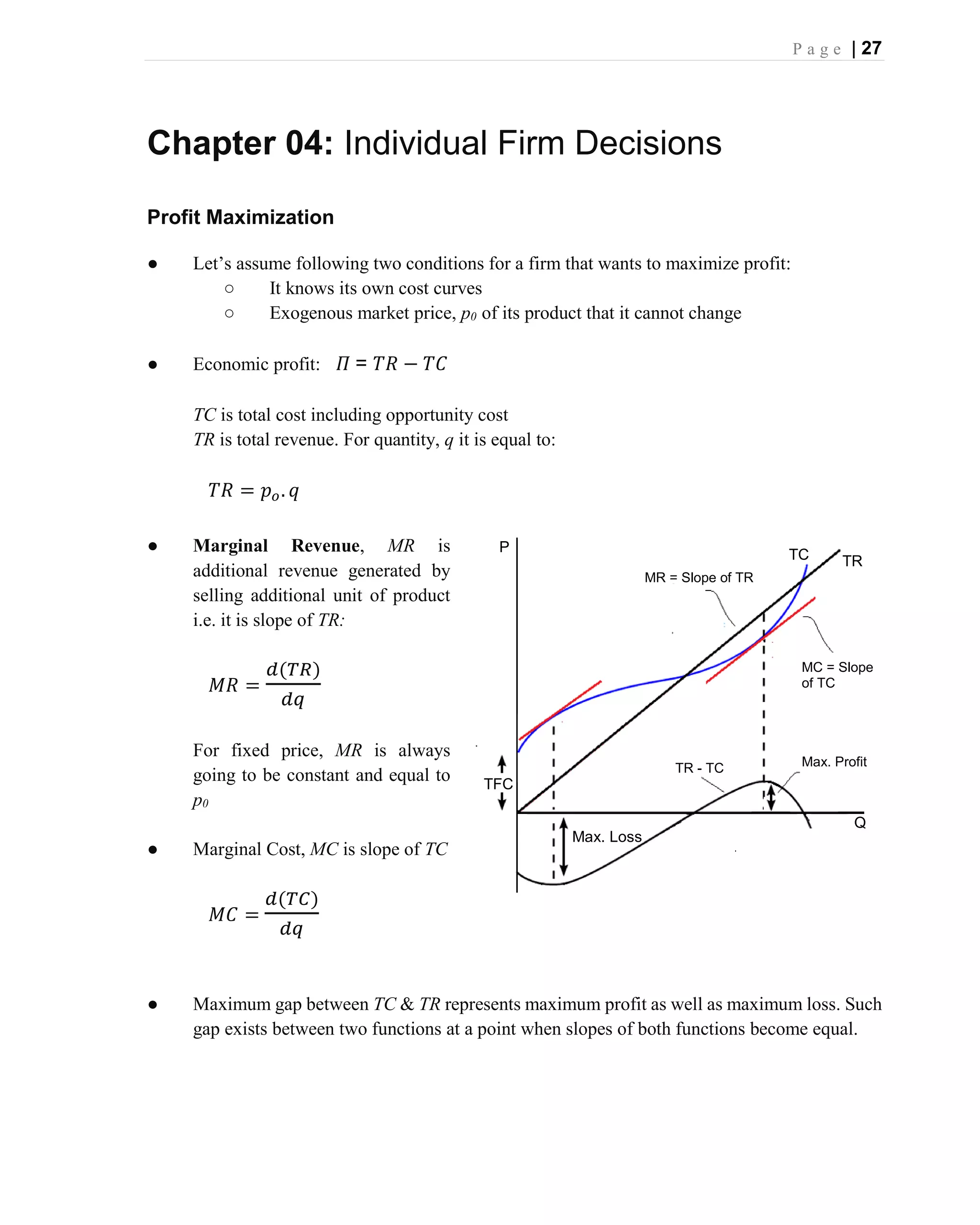 Microeconomics lecture notes | PDF