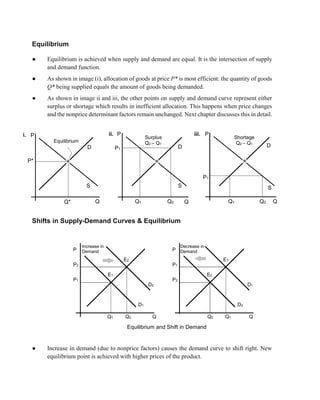 Microeconomics lecture notes | PDF