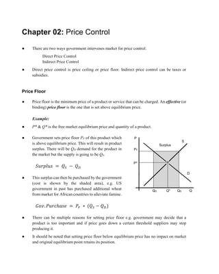 Microeconomics lecture notes | PDF