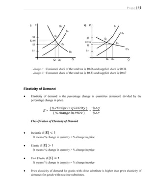 Microeconomics lecture notes | PDF