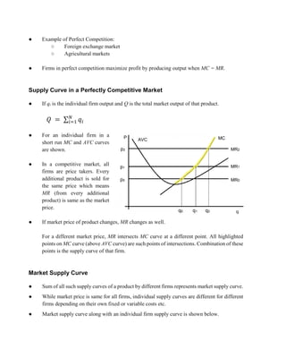 Microeconomics lecture notes | PDF