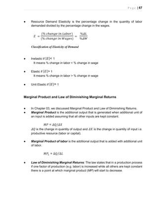 Microeconomics lecture notes | PDF