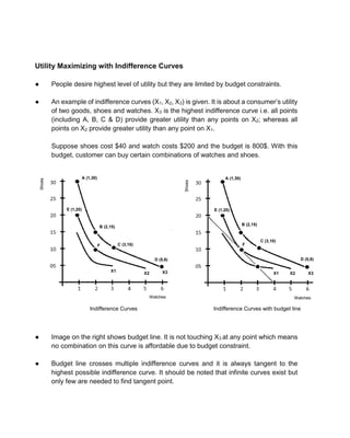 Microeconomics lecture notes | PDF
