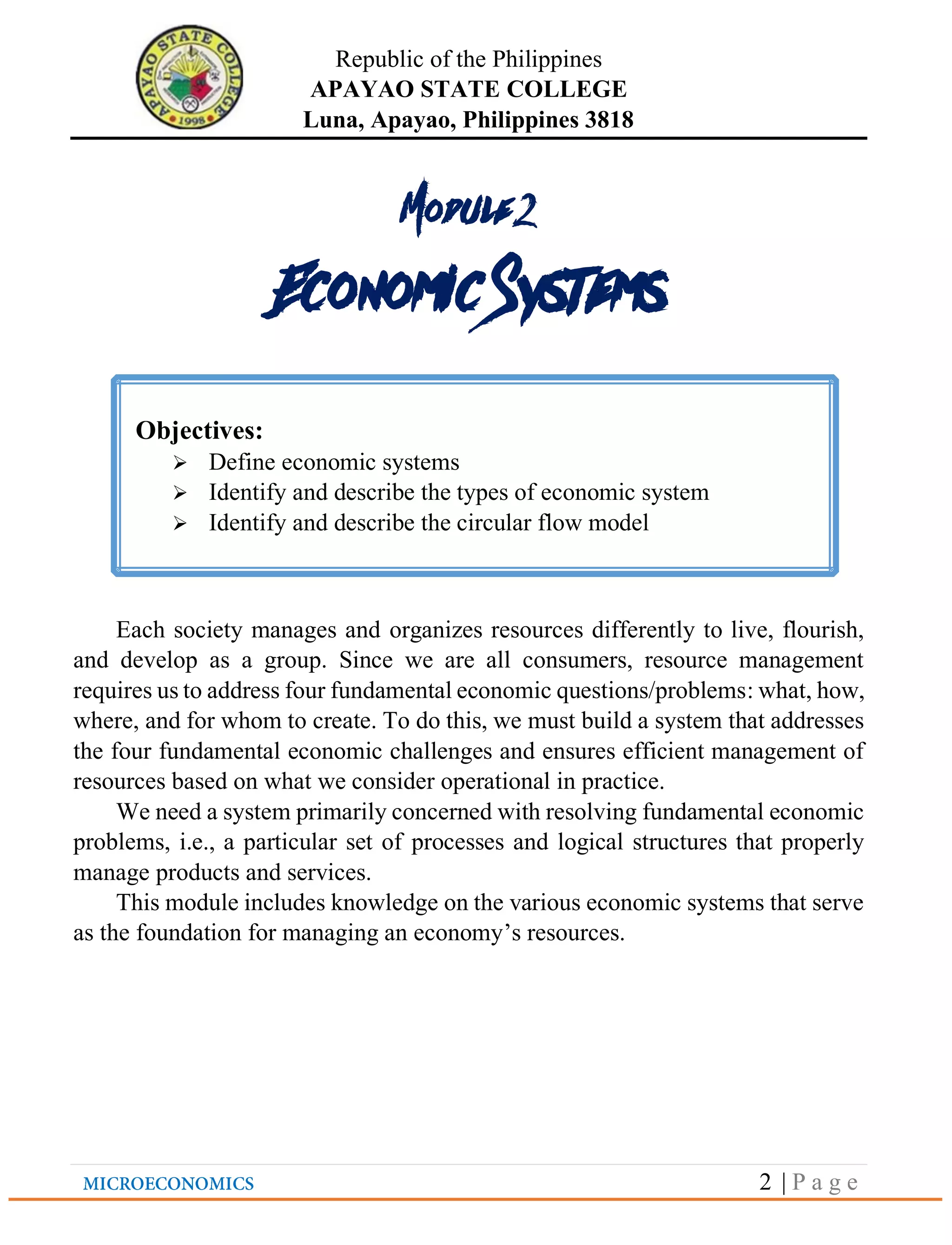 Microeconomics module 2 | PDF