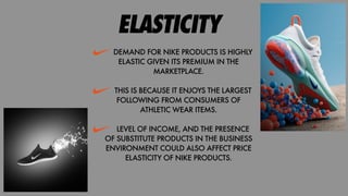 Nike Microeconomics Presentation and Market Share Evaluation | PDF